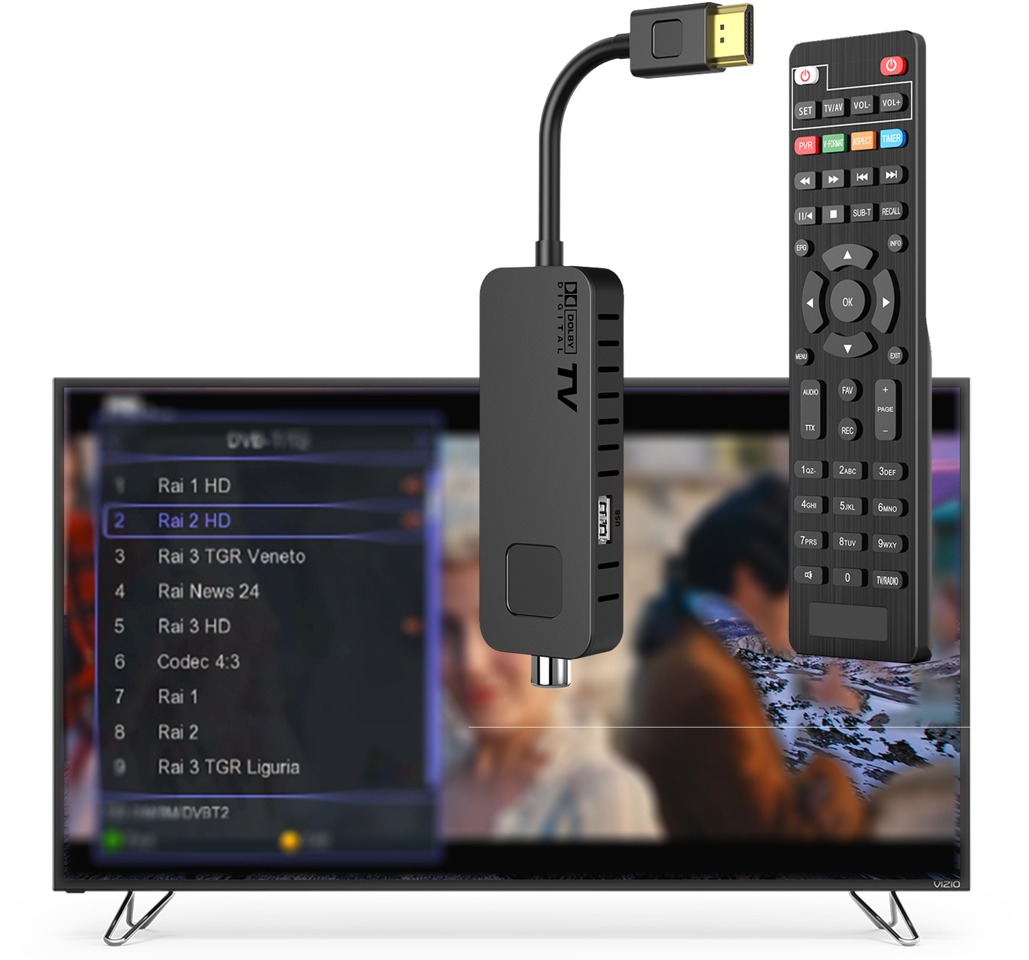 Decoder Digitale Terrestre DVB-T2/C/T – Dcolor